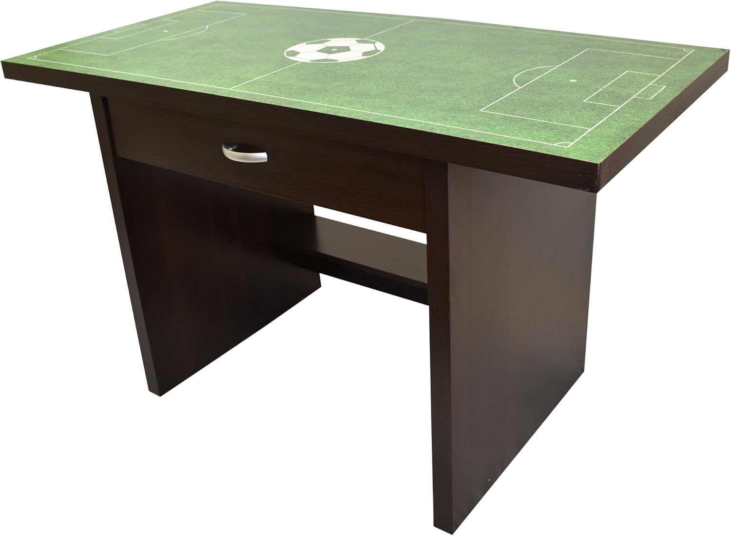 Little Partners Kids Soccer Fan Desk – Activity Play Table with Sports ...